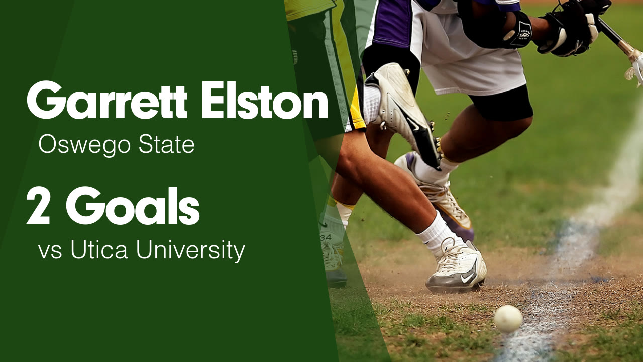 2 Goals vs Utica University - Garrett Elston highlights - Hudl