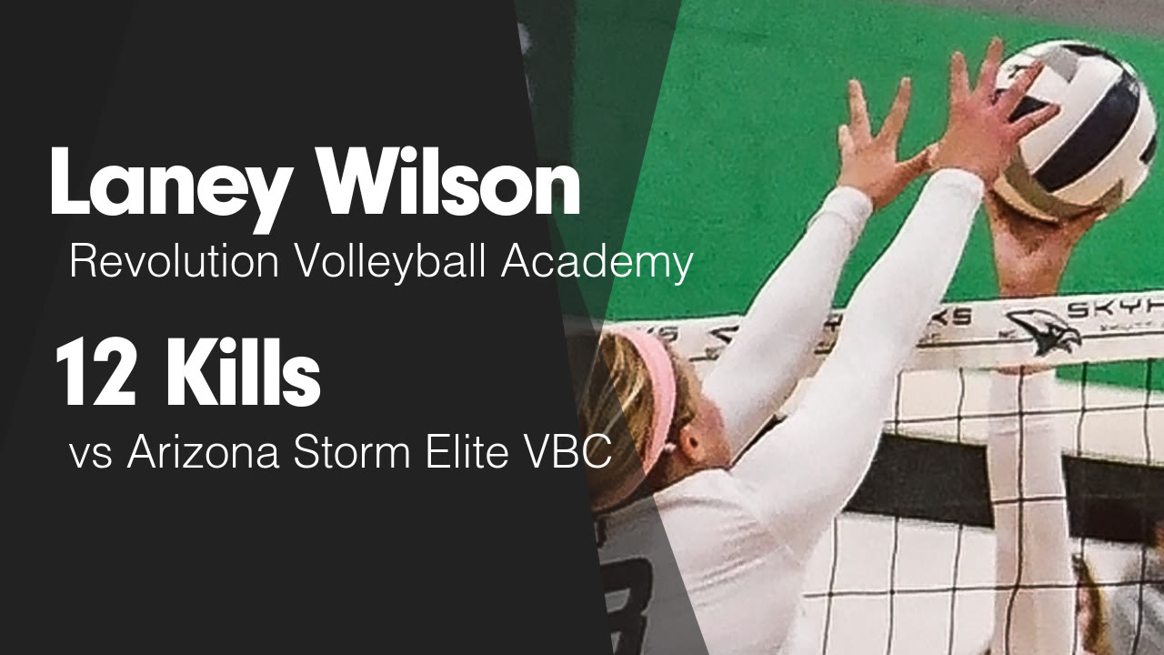 12 Kills vs Arizona Storm Elite VBC - Laney Wilson highlights - Hudl