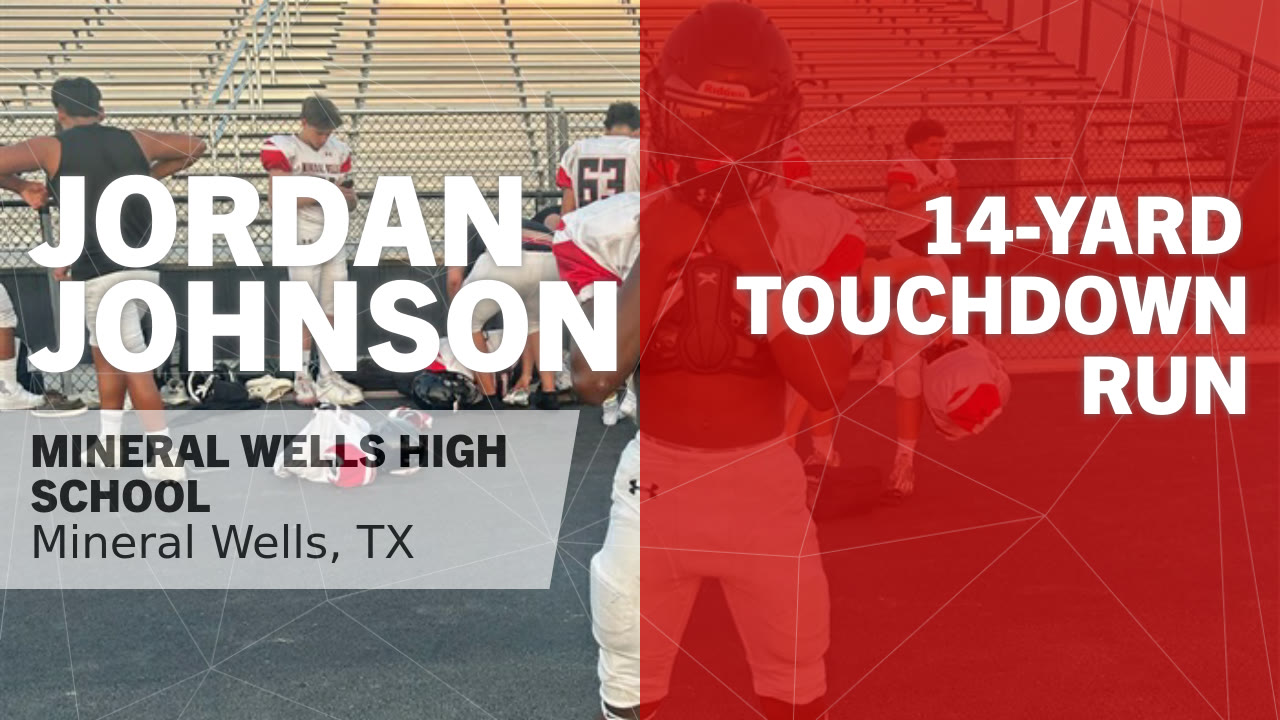 14-yard Touchdown Run vs Godley - Jordan Johnson highlights - Hudl