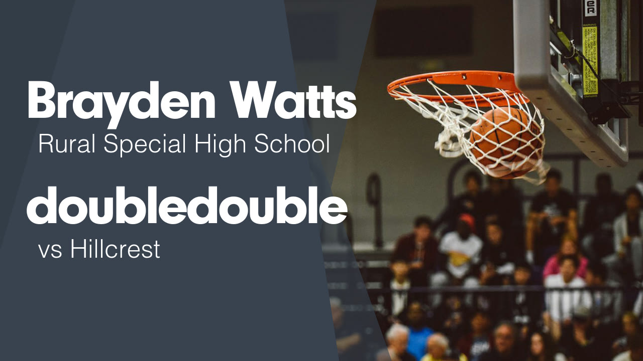 Double Double vs Hillcrest - Brayden Watts highlights - Hudl