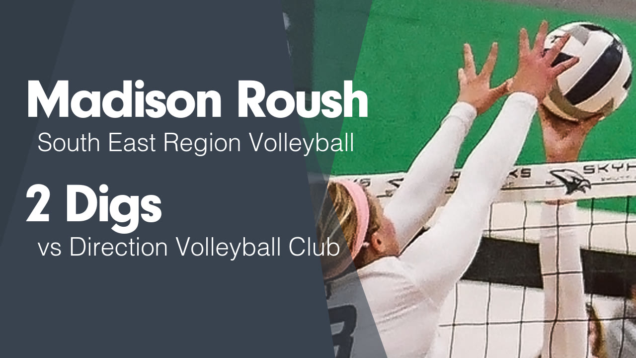 2 Digs vs Direction Volleyball Club - Madison Roush highlights - Hudl