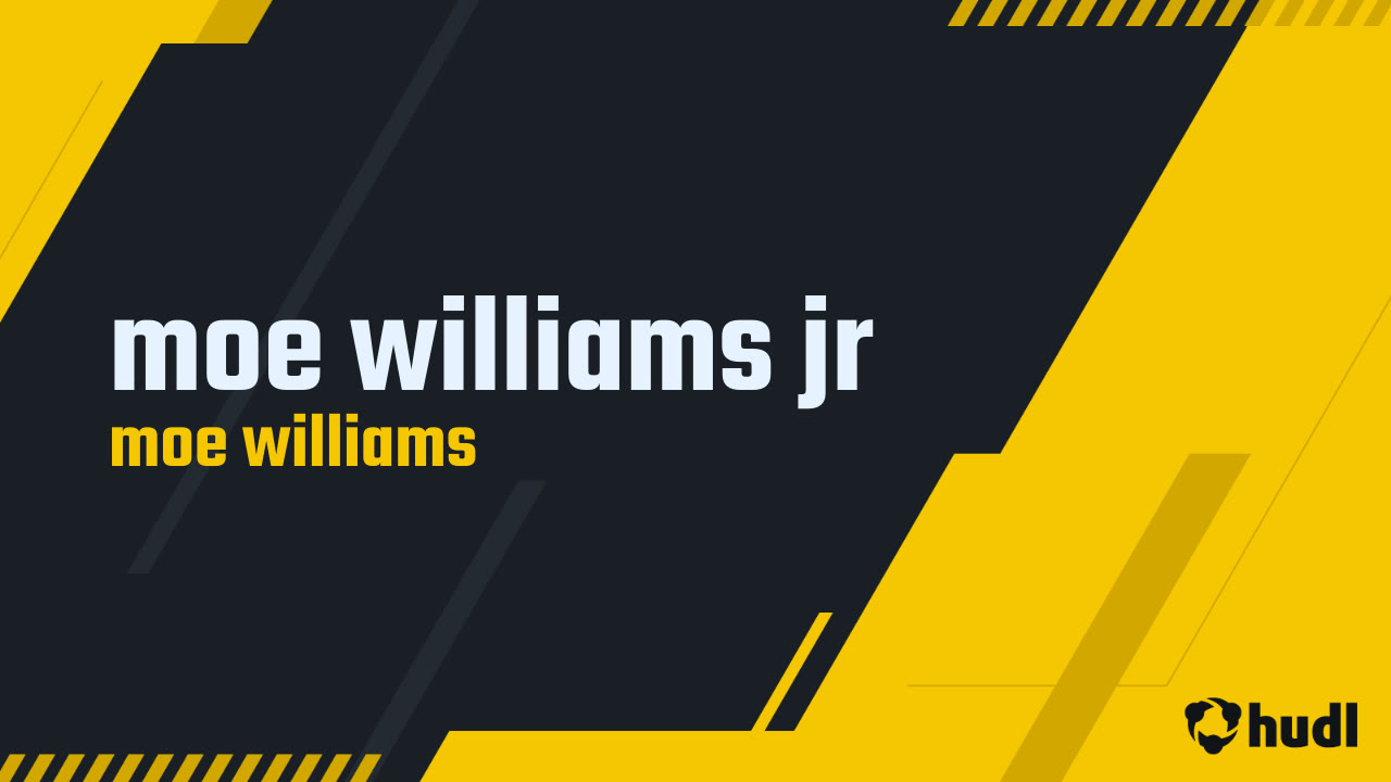 moe williams jr - moe williams highlights - Hudl