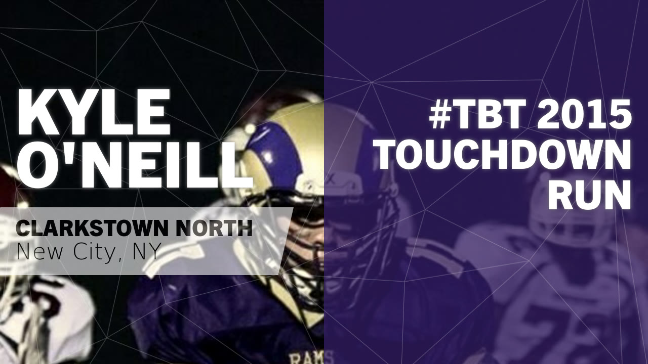 #TBT 2015: Touchdown Run vs Mamaroneck - Kyle O'Neill highlights - Hudl