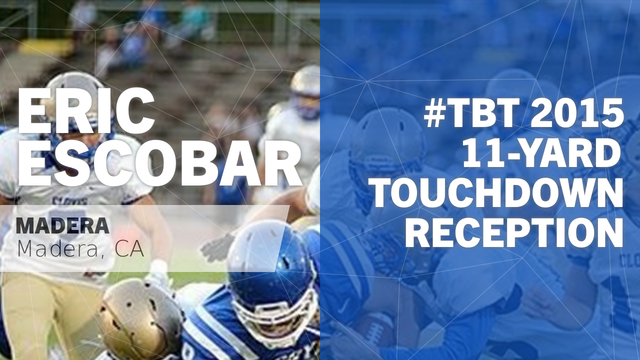 #TBT 2015: 11-yard Touchdown Reception vs Bullard - Eric Escobar ...