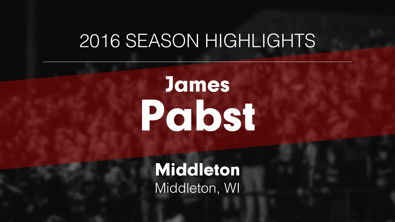 2016 Season Highlights - James Pabst highlights - Hudl