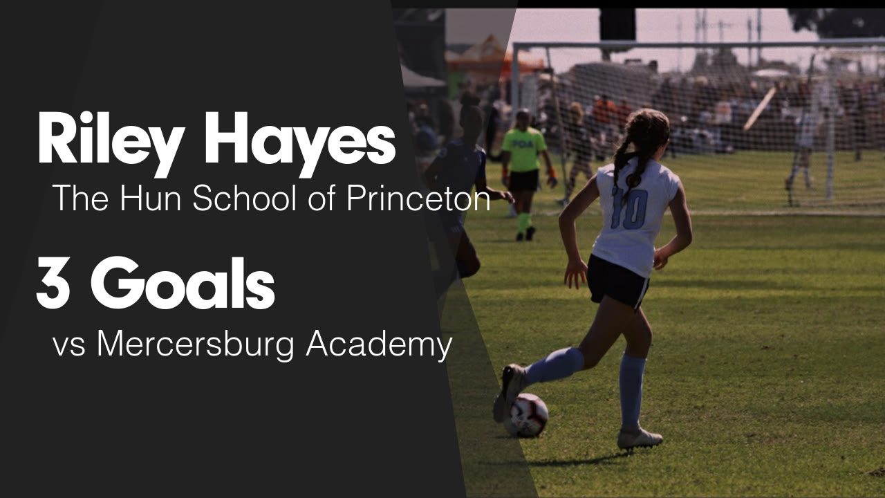 3 Goals vs Mercersburg Academy - Riley Hayes highlights - Hudl