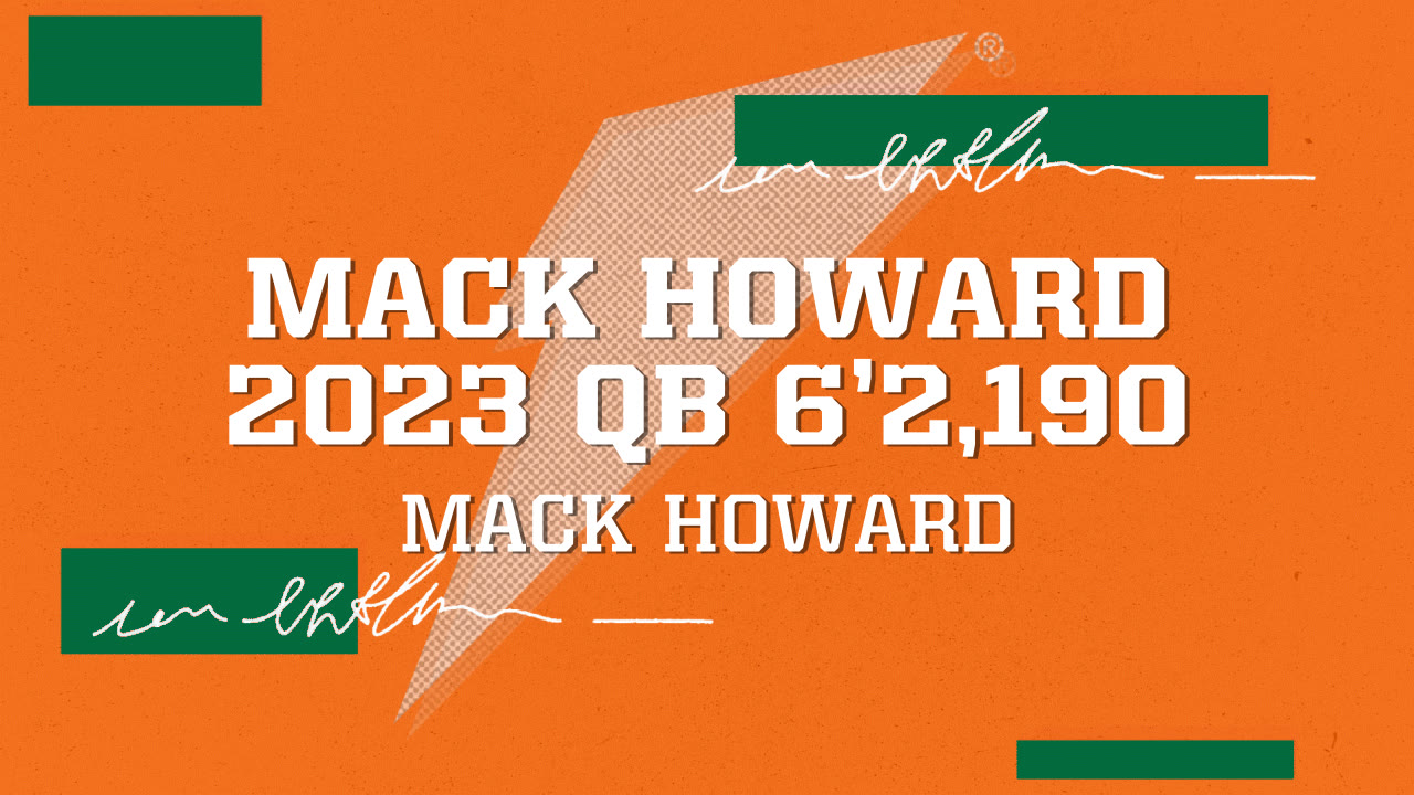 Mack Howard 2023 QB 6’2,190 - Coach Howard highlights - Hudl