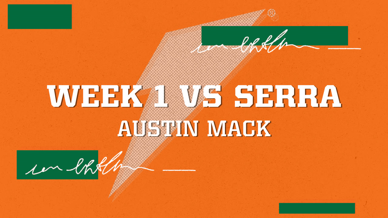 Week 1 vs Serra - Austin Mack highlights - Hudl