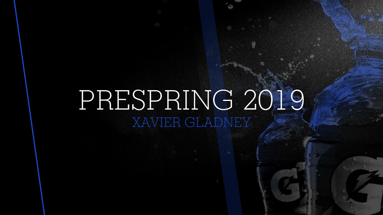 PreSpring 2019 - Xavier Gladney highlights - Hudl