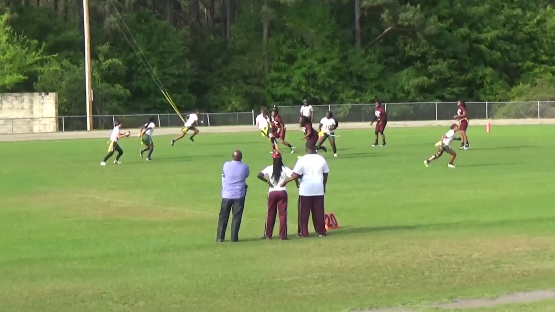 West Gadsden High School - Flag Football - K'Lease Mitchell highlights ...